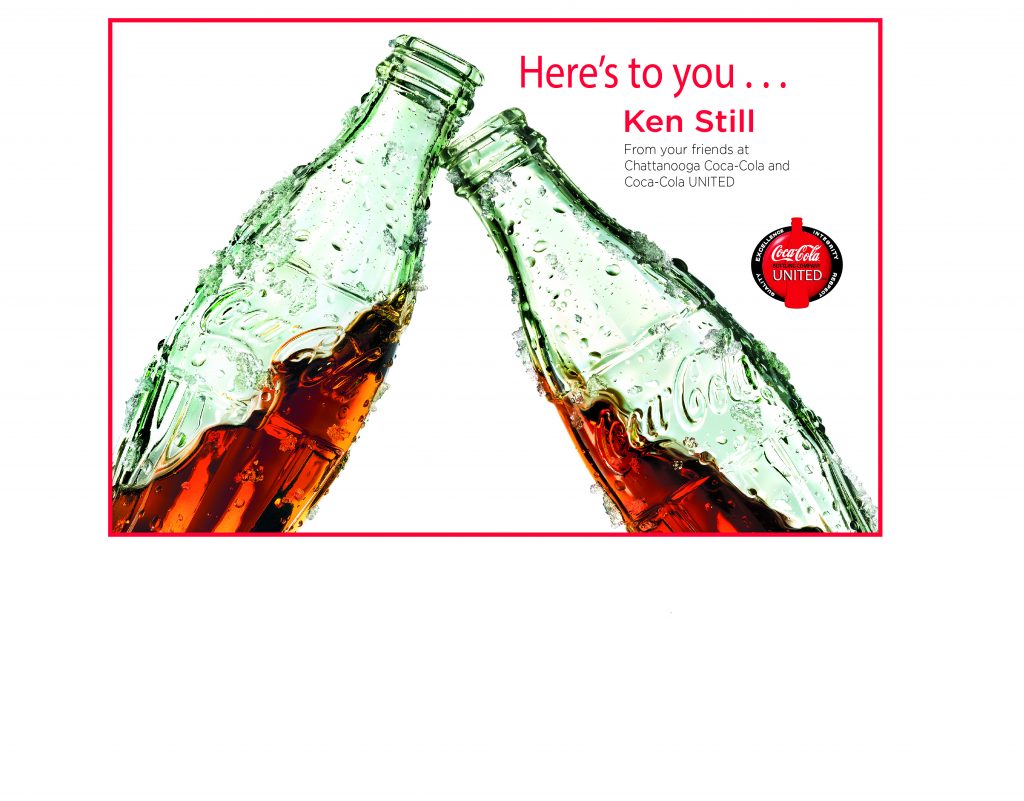 Cheers to Ken Still - Coca-Cola UNITED