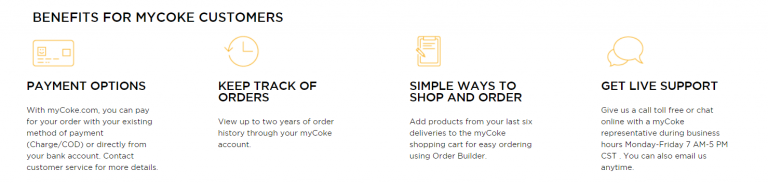 MyCoke benefits - Coca-Cola UNITED