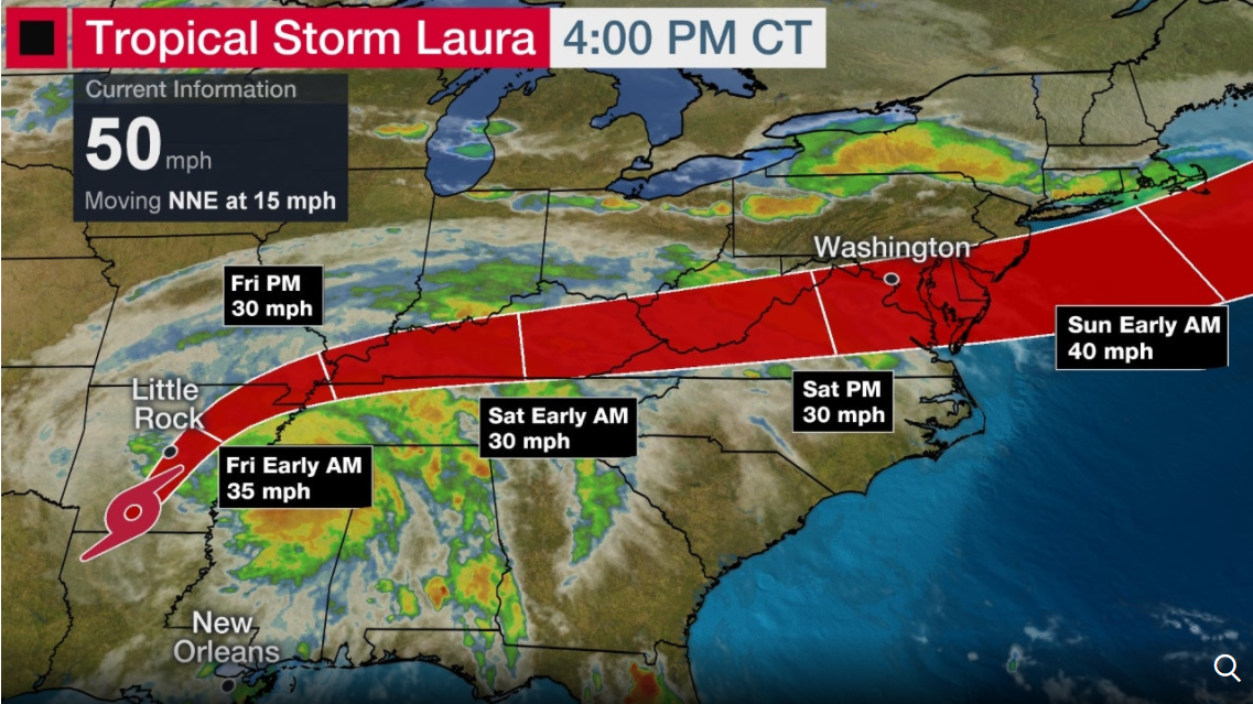Hurricane Laura Operational Updates - Coca-Cola UNITED