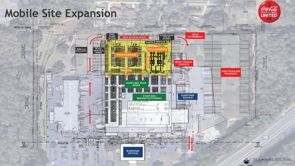 Coca-Cola UNITED Announces $48 Million Expansion of Mobile Facility ...