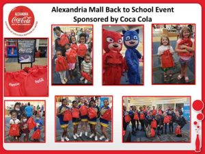 Alexandria Coca-Cola Co-Hosts Back To School Event - Coca-Cola UNITED