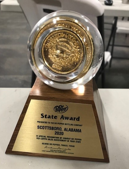 STATE CHAMPS! Scottsboro Coca-Cola Wins Dr Pepper State Award - Coca ...