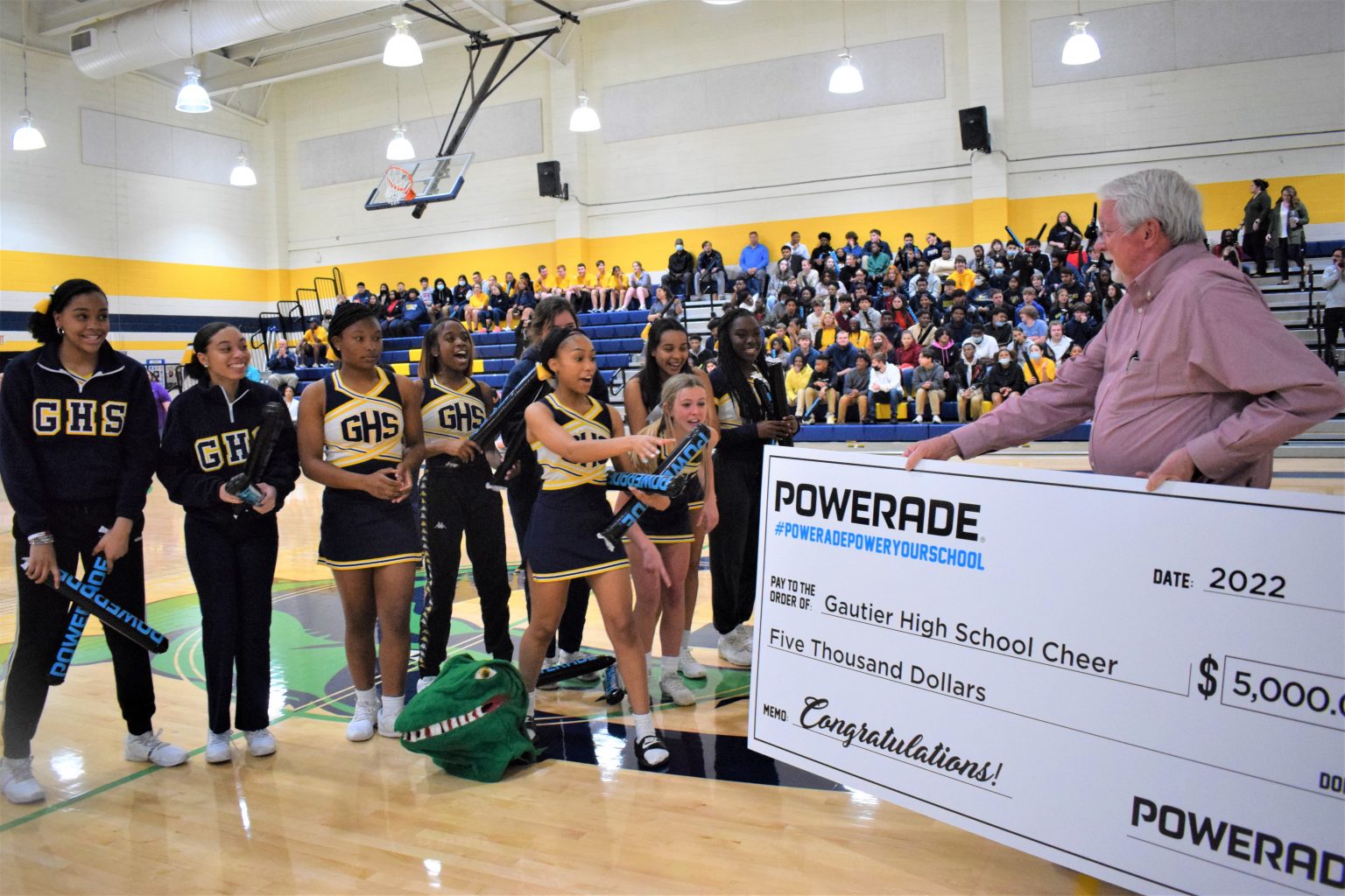 Gautier High School Cheer Team Wins $5K 'Power Your School' Prize ...