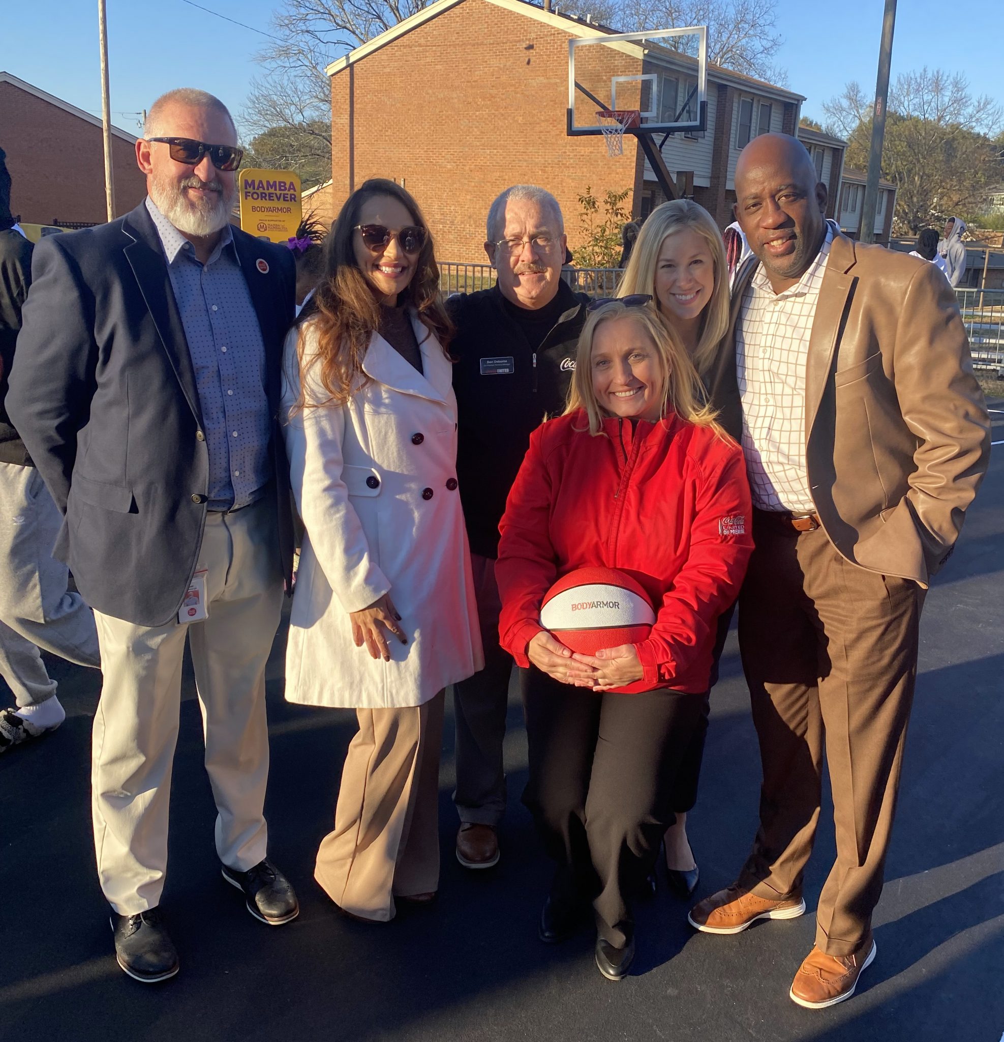 BODYARMOR Mamba Court Unveiled in College Park, Georgia - Coca-Cola UNITED