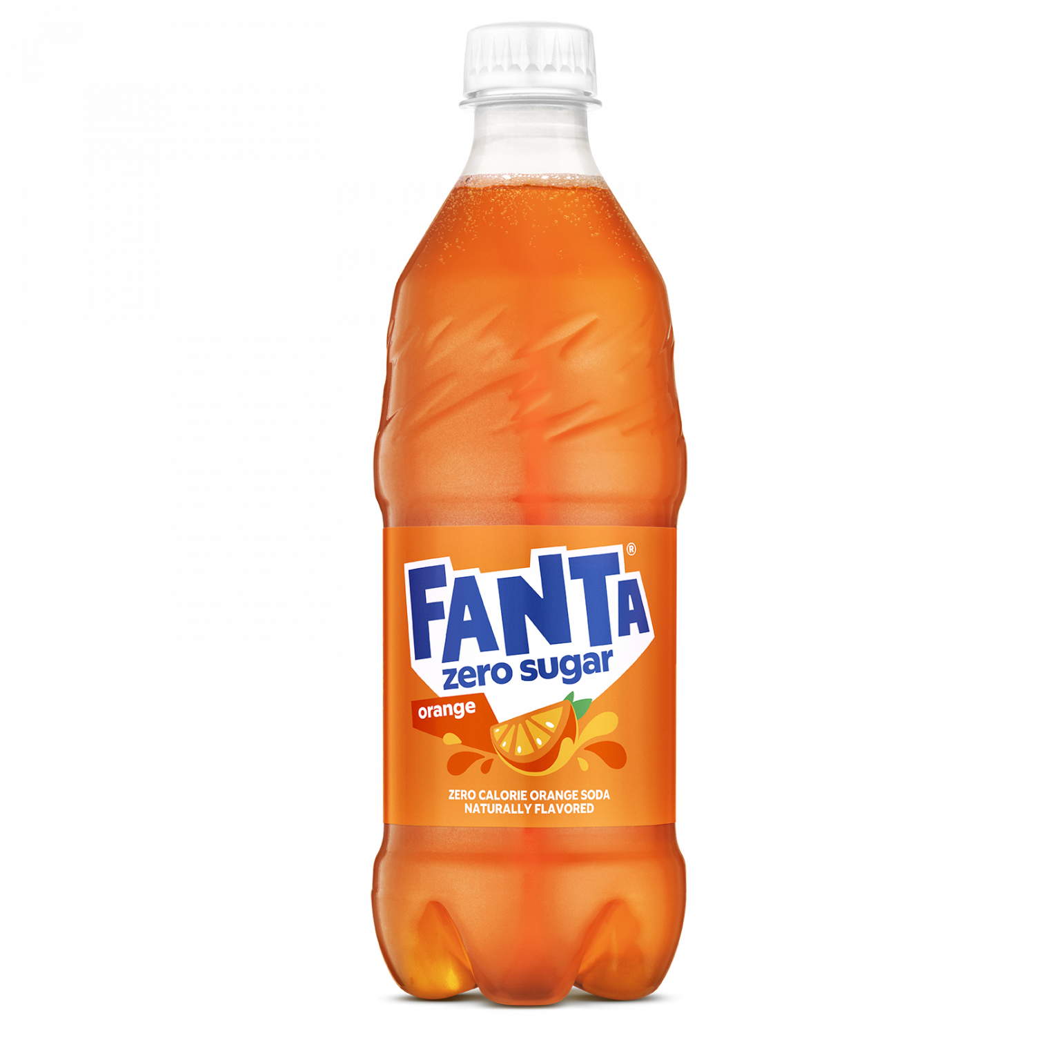 Fanta Orange Zero Sugar 20oz - Coca-Cola UNITED