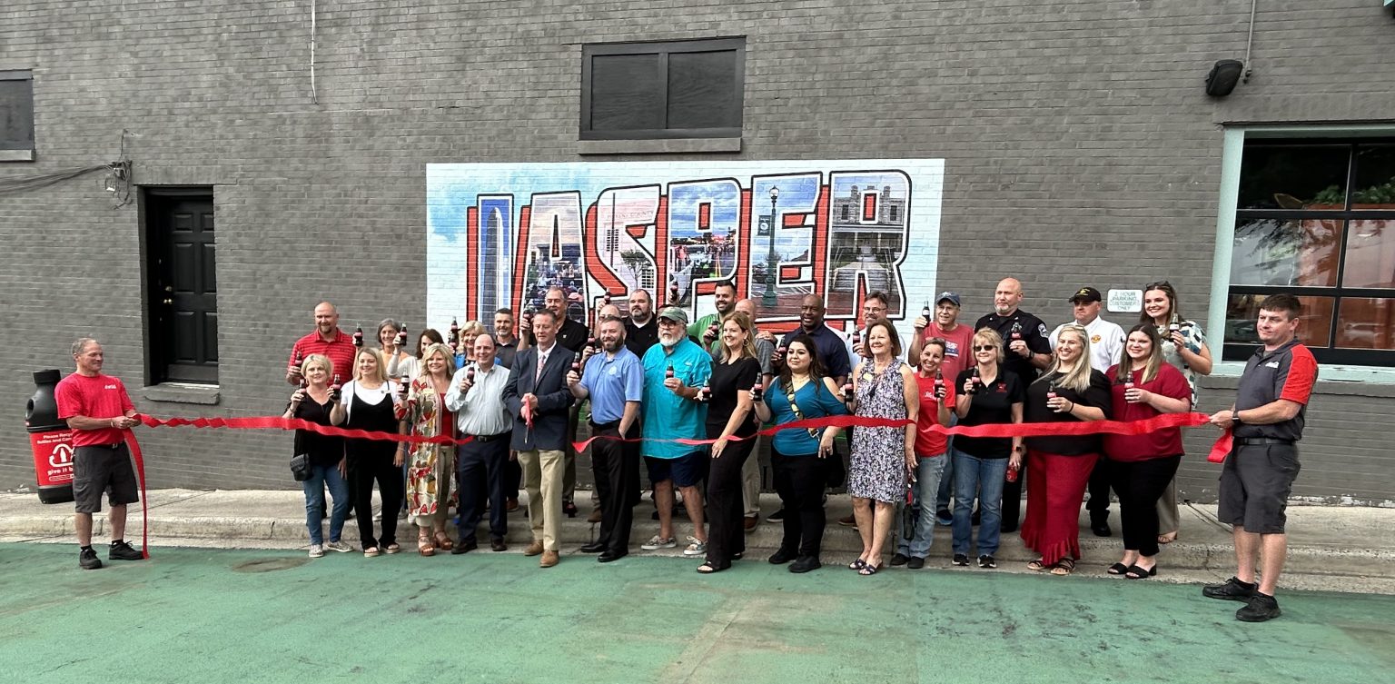 Jasper Coca-Cola Helps Unveil New Mural in Downtown District - Coca ...