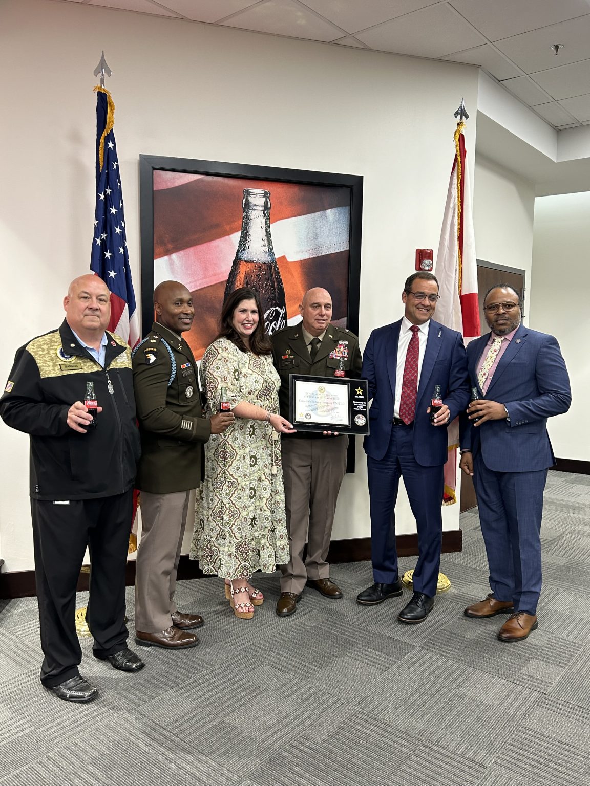 Coca-Cola UNITED Signs Agreement With U.S. Army to Recruit Soldiers ...